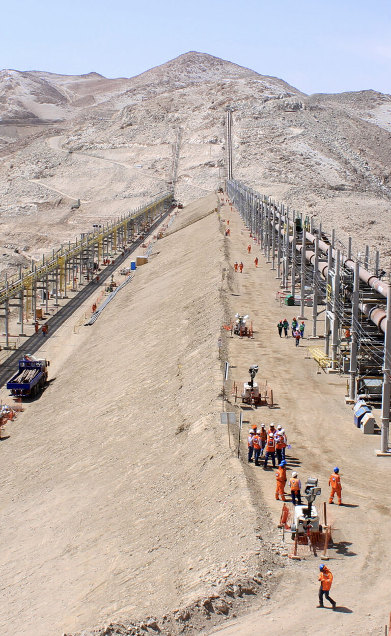 Sistema de transporte de relaves – Proyecto Cerro Verde : JJC Grupo