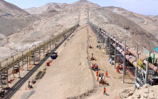 Sistema de transporte de relaves – Proyecto Cerro Verde : JJC Grupo