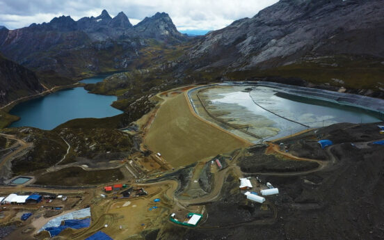Tailings dam and coronation channel – Raura Project : JJC Grupo