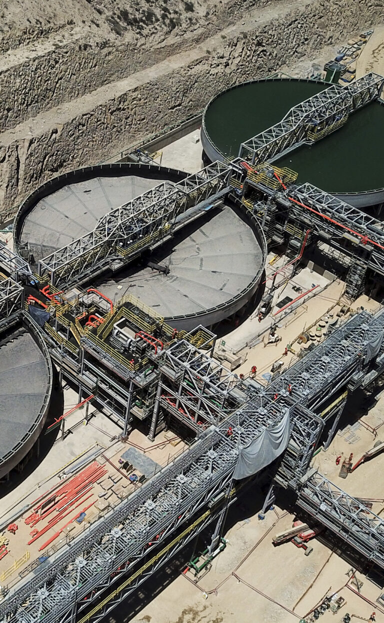 Montaje electromecánico de espesadores – Toquepala : JJC Grupo